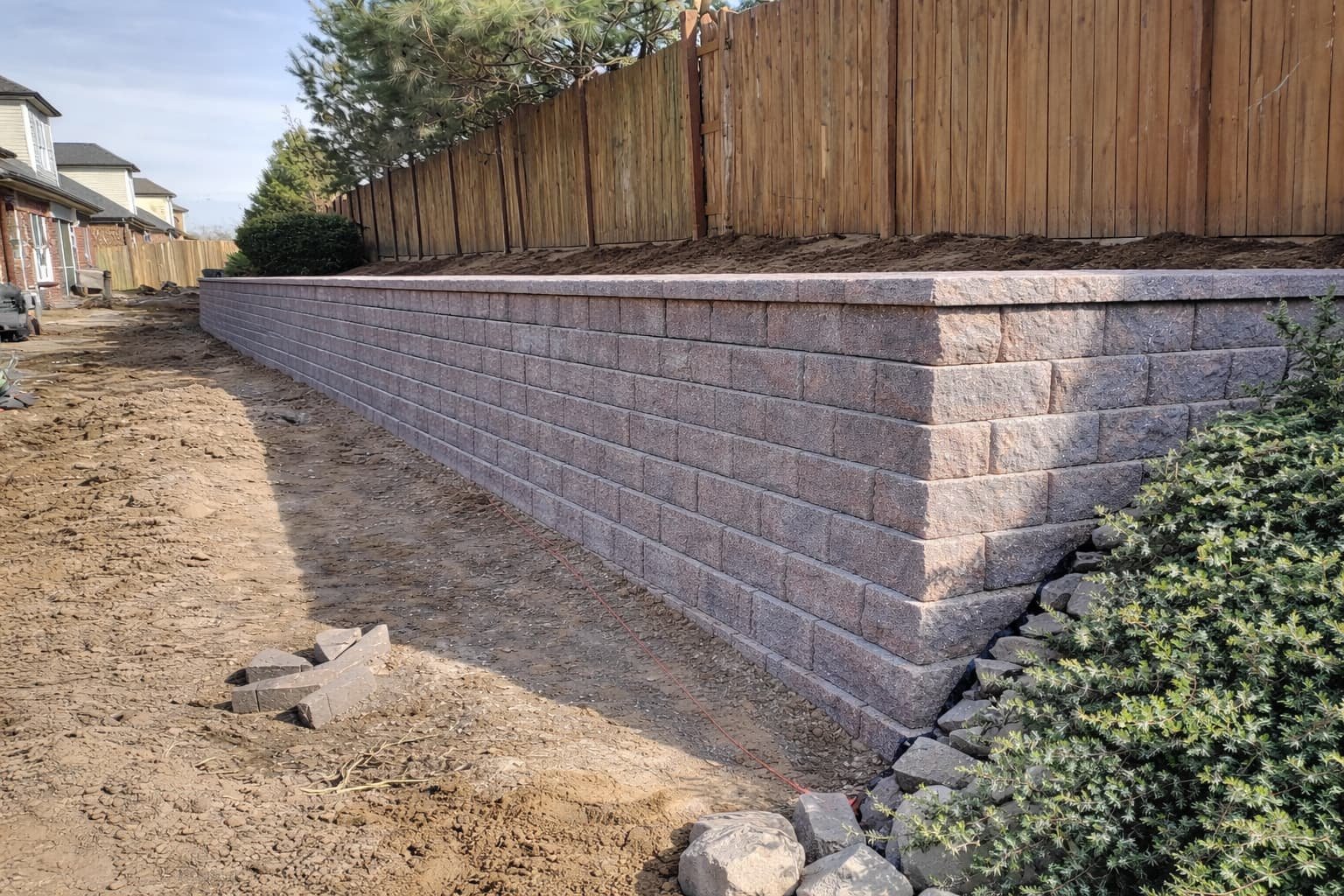 Retaining Walls - Nuevavista Landscaping & Construction Services in ...